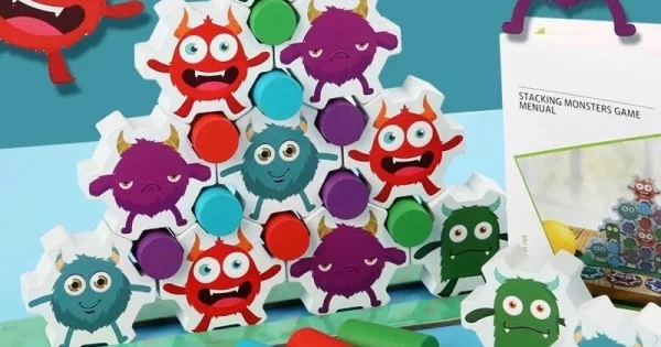 Monster Germs Stacking Puzzle
